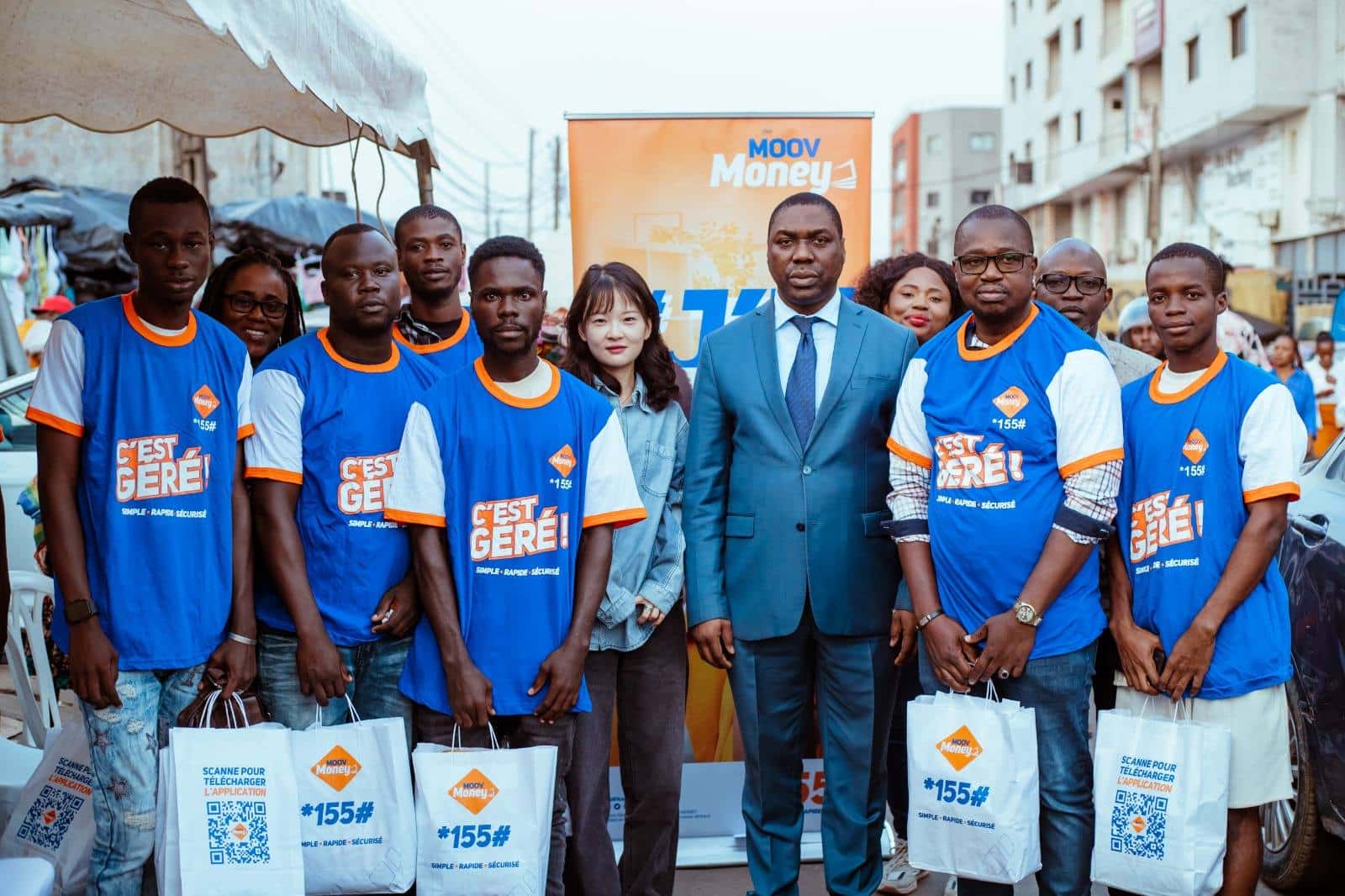 Moov Money récompense les gagnants de "Clique et Gagne"